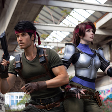 Jessie Rasberry and Biggs (Final Fantasy 7 Remake) Cosplay by Calssara ...