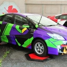 Evangelion and Miku-themed Cars Appear at D1 Grand Prix! (1/10) | Anime ...
