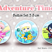 Adventure Time - button set | Anime Gallery | Tokyo Otaku Mode (TOM ...