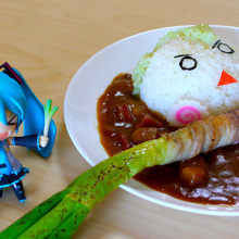 Hatsune Miku 39 Curry from Miku Café | Anime Gallery | Tokyo Otaku Mode ...