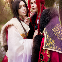FengMing and RongTian (Feng Yu Jiu Tian) Cosplay by Takeru and Soubi ...